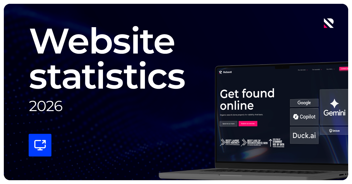 Website Statistics 2026 - Exclusive Facts & Trends | Reboot Online